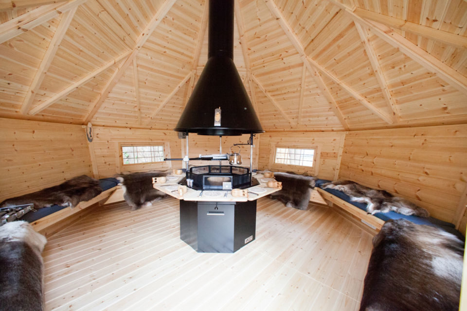 Fire Pit Cooking Cabins for Schools • The Hideout House Company